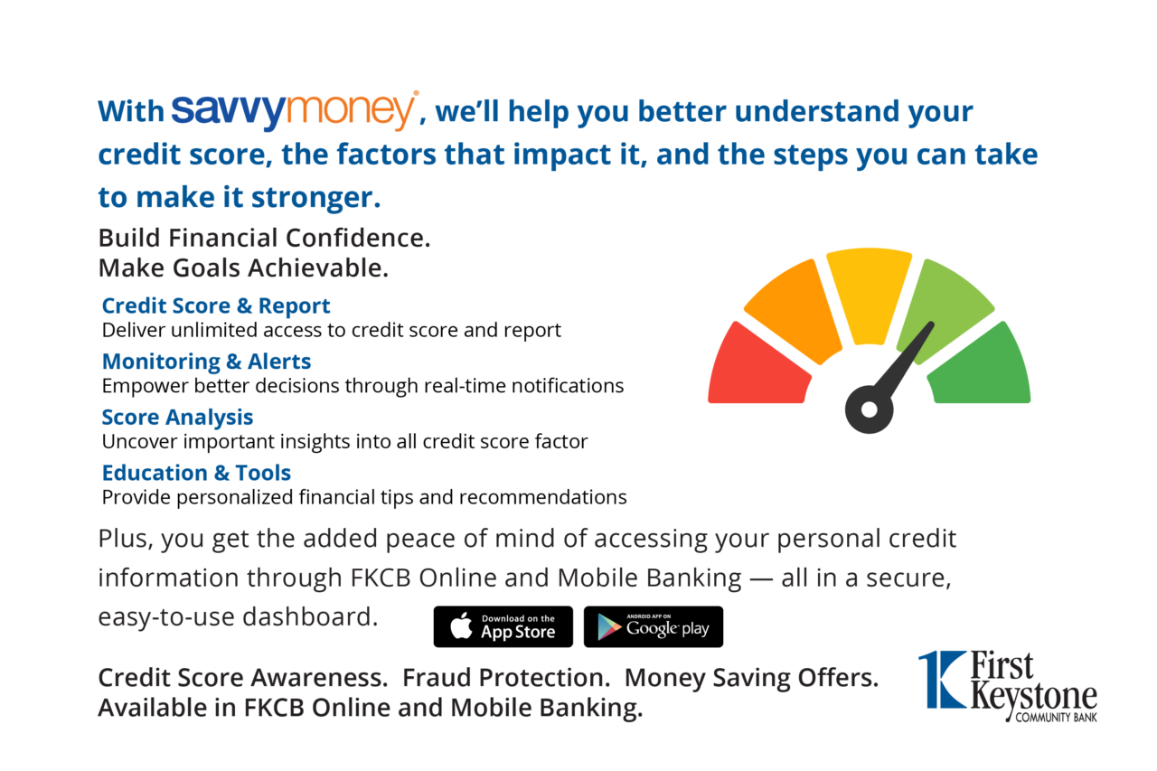 Credit Score Information | First Keystone Community Bank